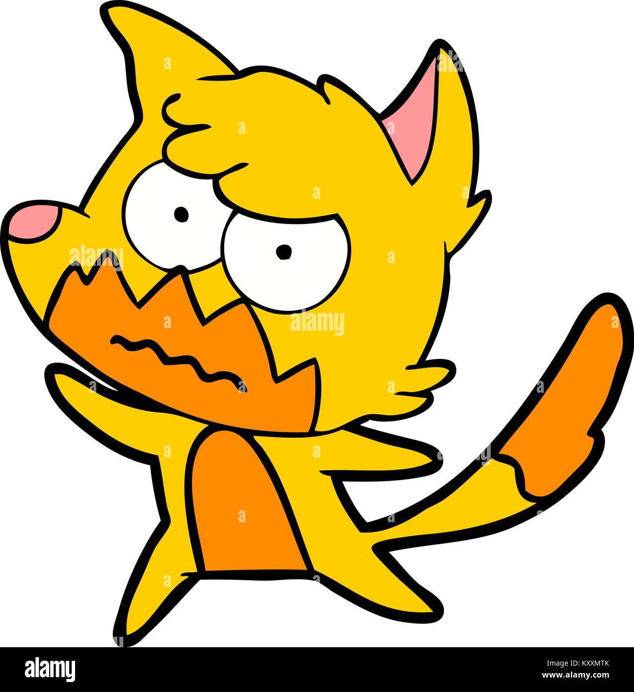 fox cartoon character Stock Vector Image & Art - Alamy