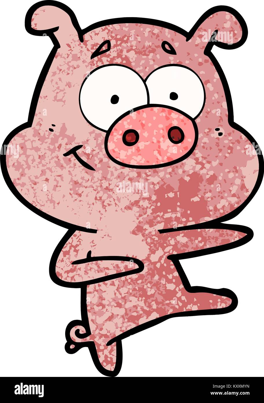 cartoon pig pointing Stock Vector Image & Art - Alamy