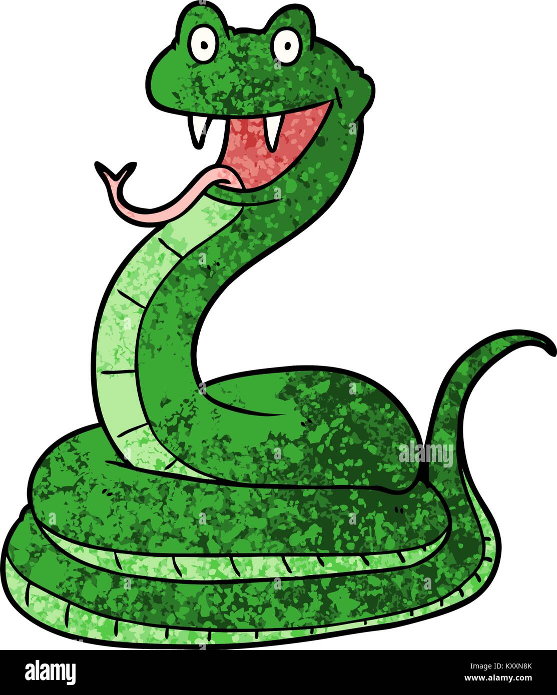 cartoon happy snake Stock Vector Image & Art - Alamy