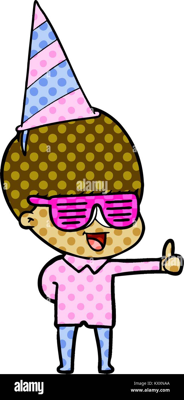 happy cartoon boy Stock Vector Image & Art - Alamy