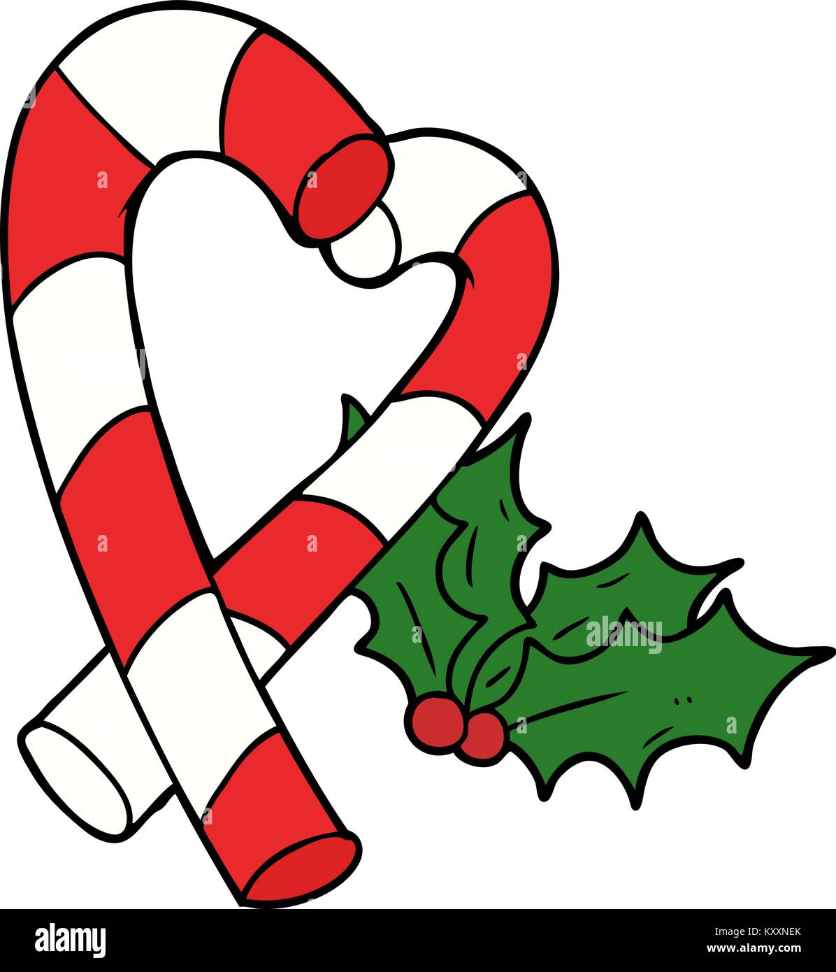 cartoon candy cane Stock Vector Image & Art - Alamy