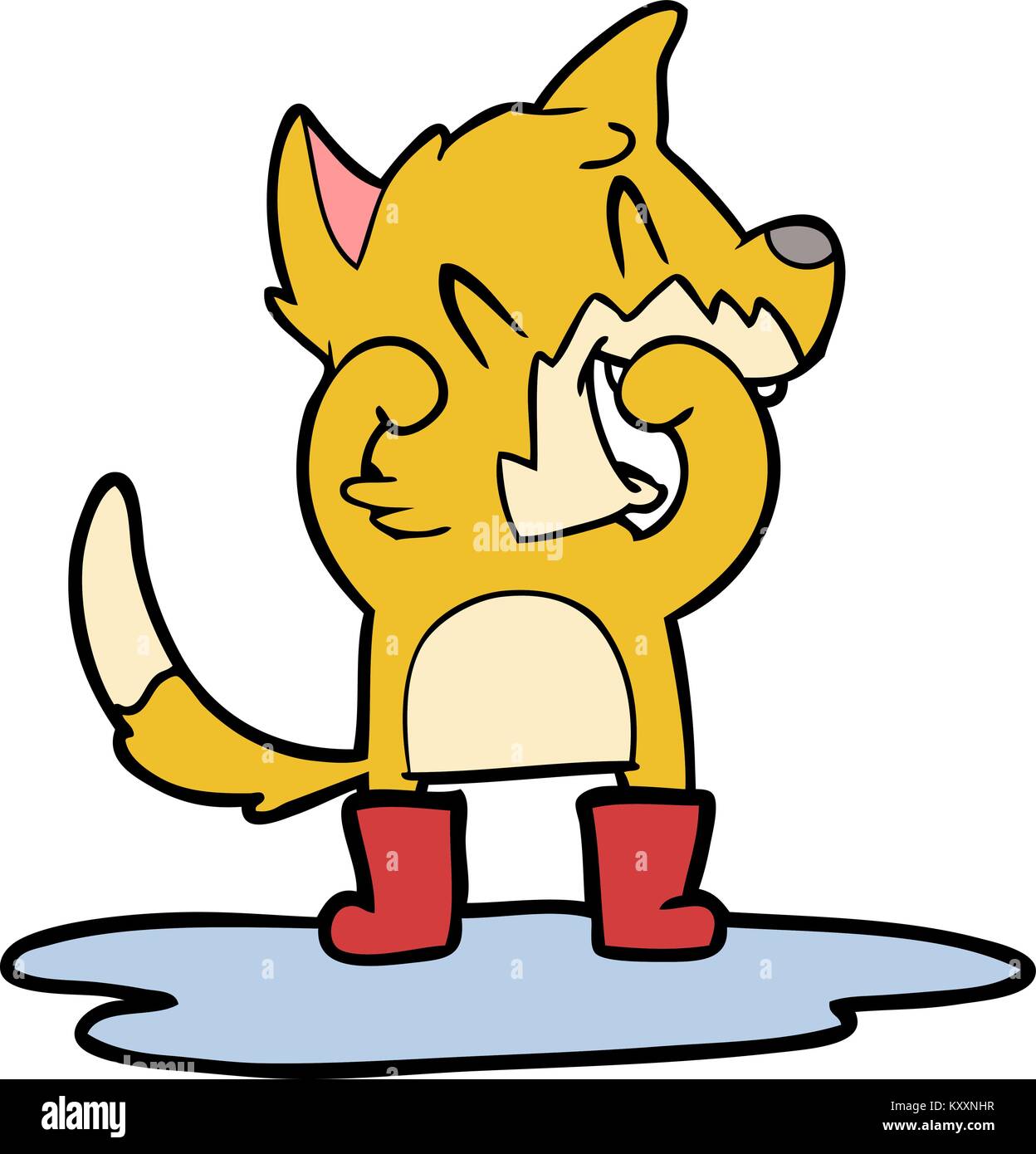 Puddle animals Stock Vector Images - Alamy