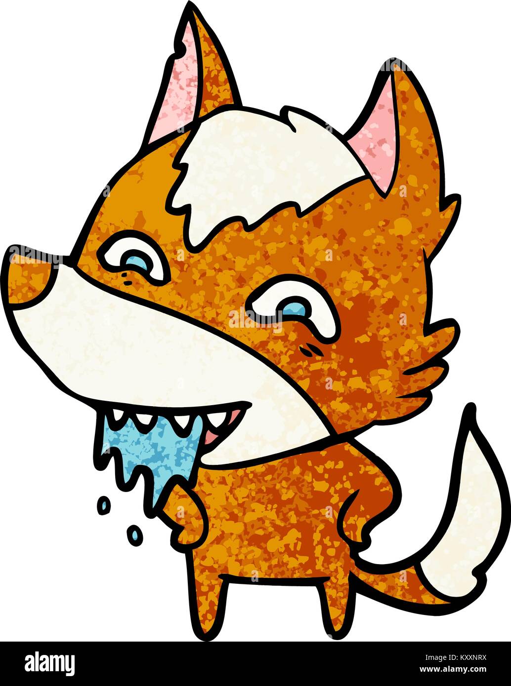 fox cartoon character Stock Vector Image & Art - Alamy