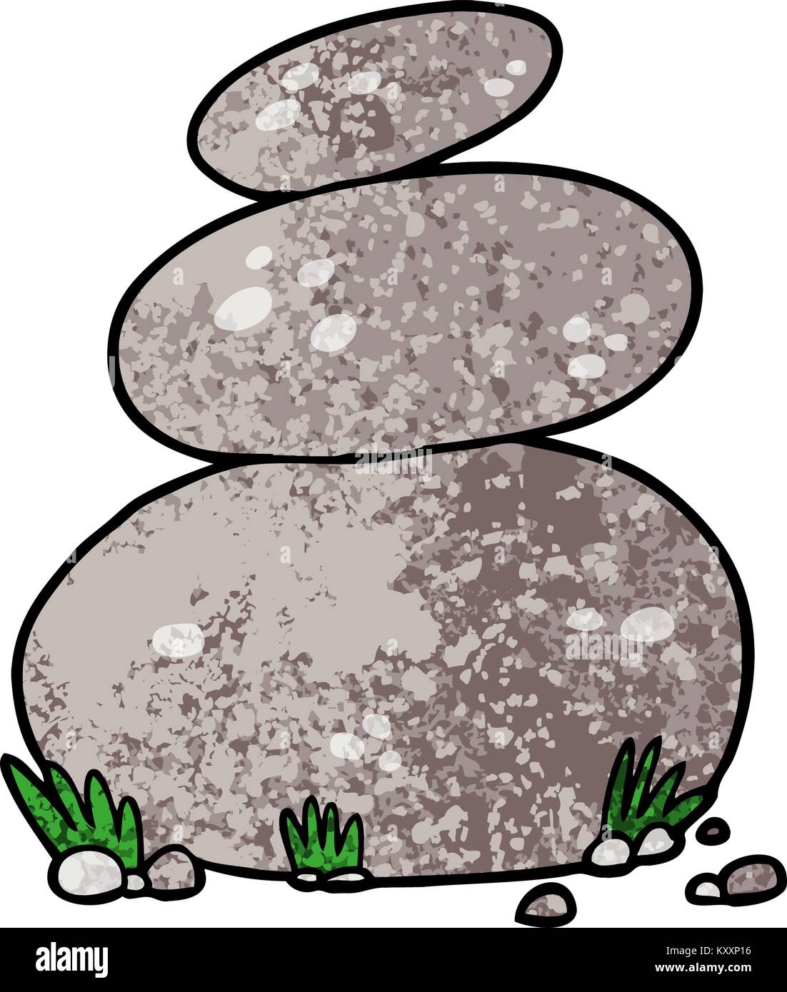 cartoon large stacked stones Stock Vector Image & Art - Alamy