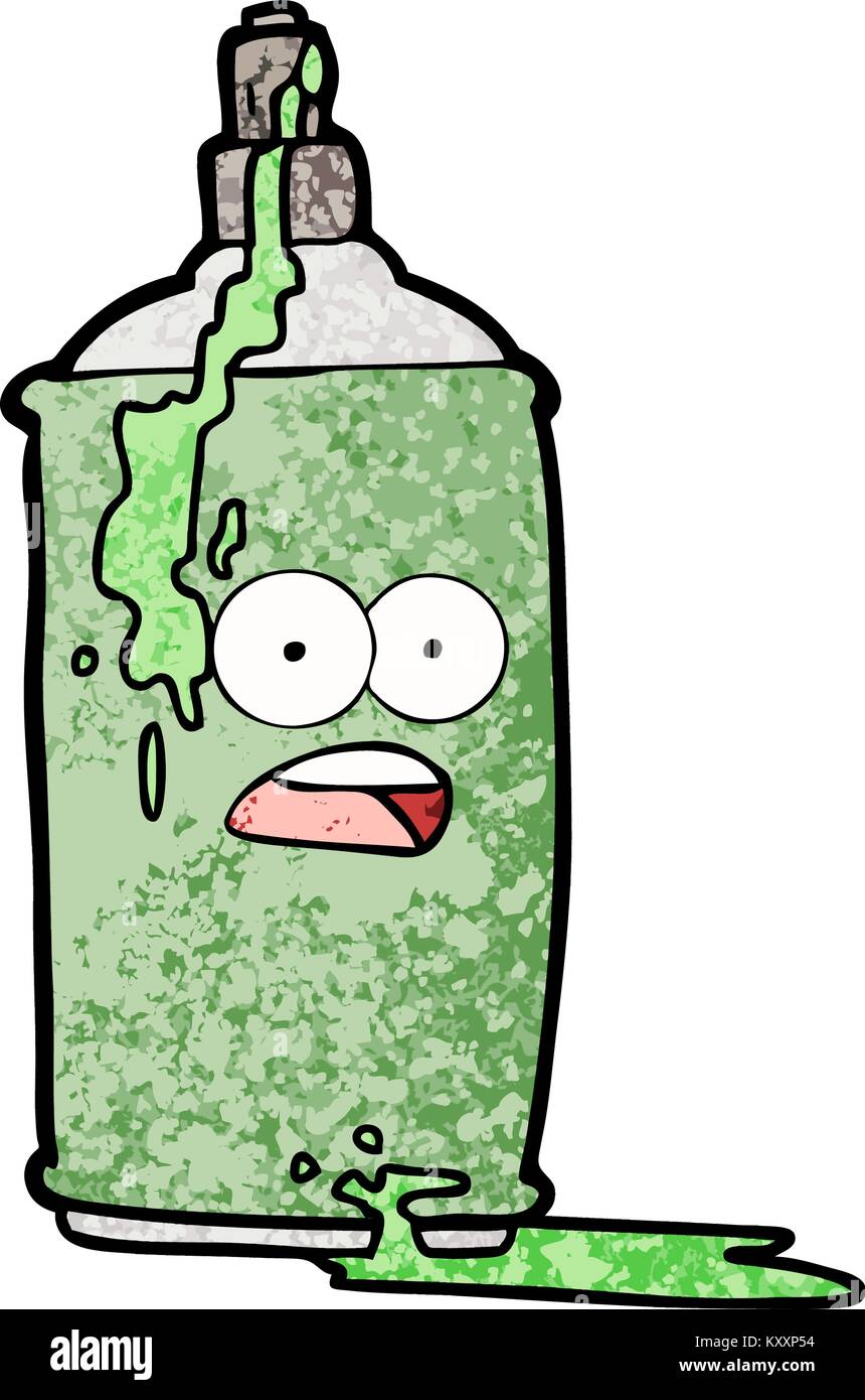 cartoon spray paint can Stock Vector Image & Art - Alamy