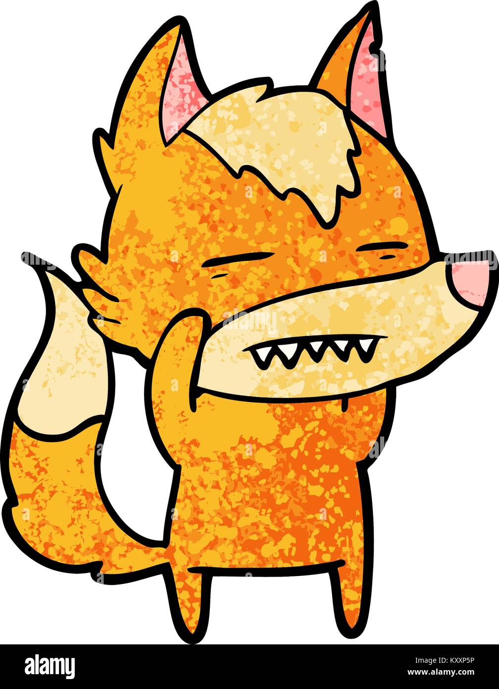 fox cartoon character Stock Vector Image & Art - Alamy