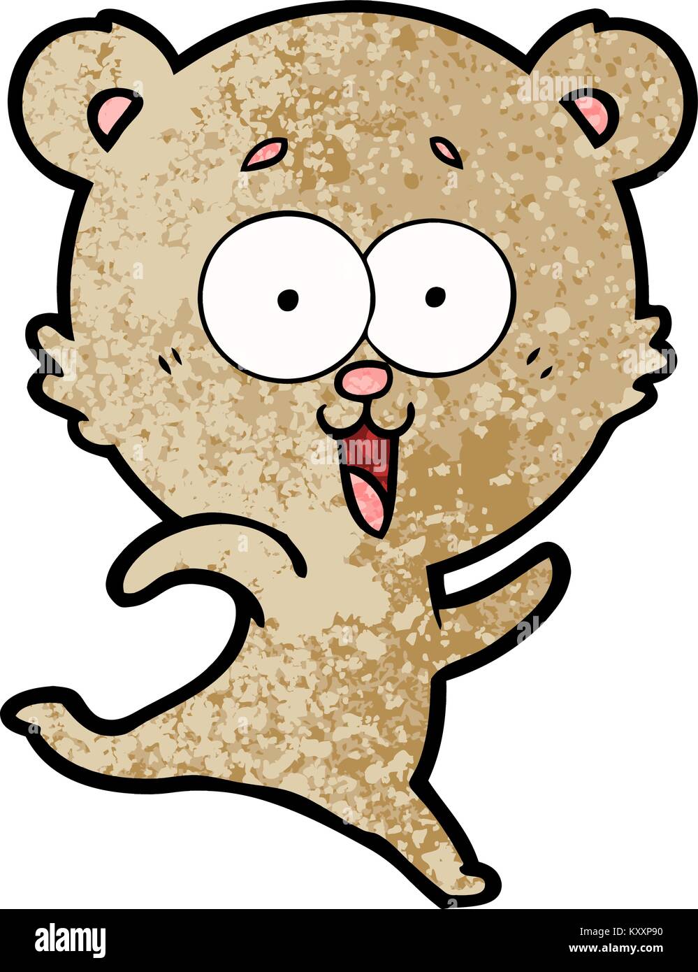 laughing teddy bear cartoon Stock Vector Image & Art - Alamy