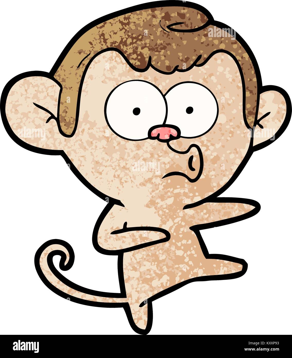 cartoon dancing monkey Stock Vector Image & Art - Alamy
