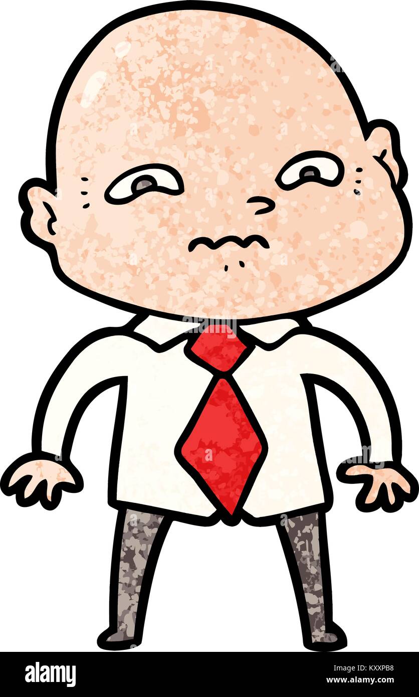 cartoon nervous man Stock Vector Image & Art - Alamy