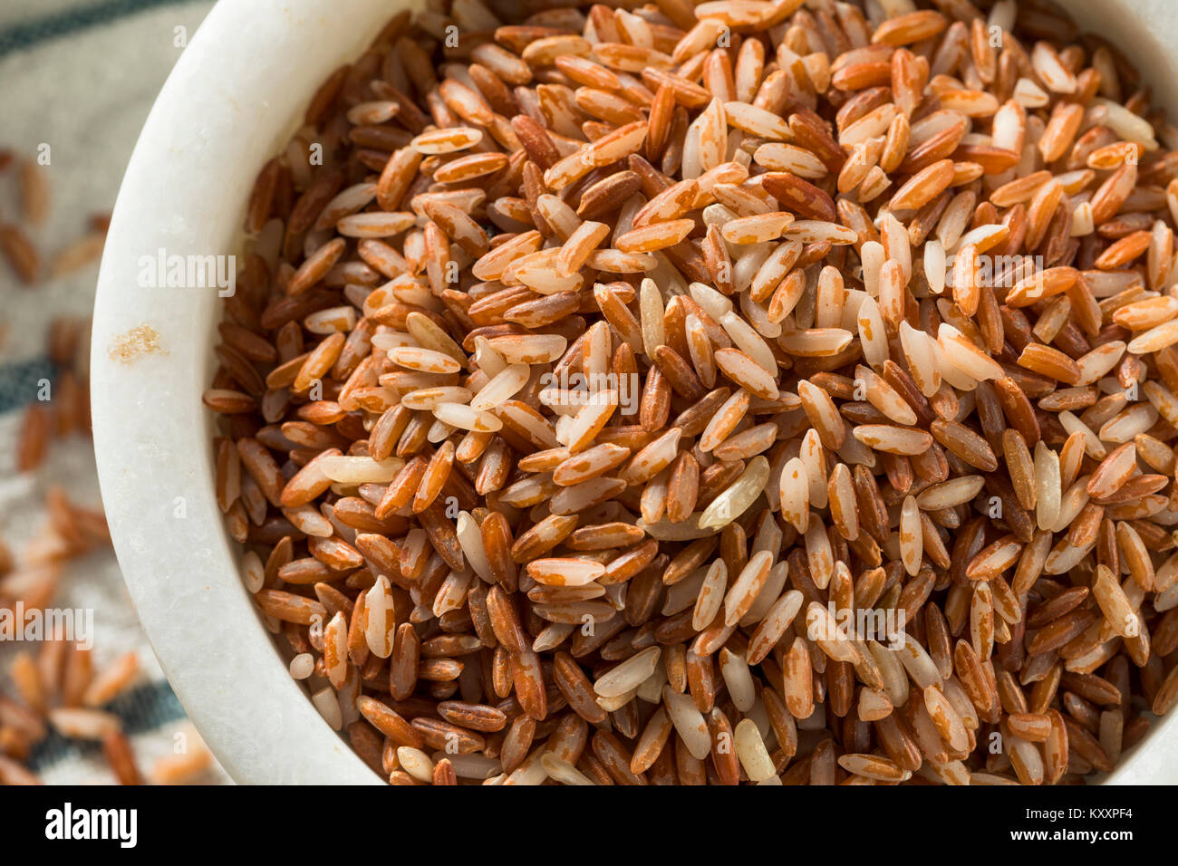 Red brown rice hi-res stock photography and images - Alamy