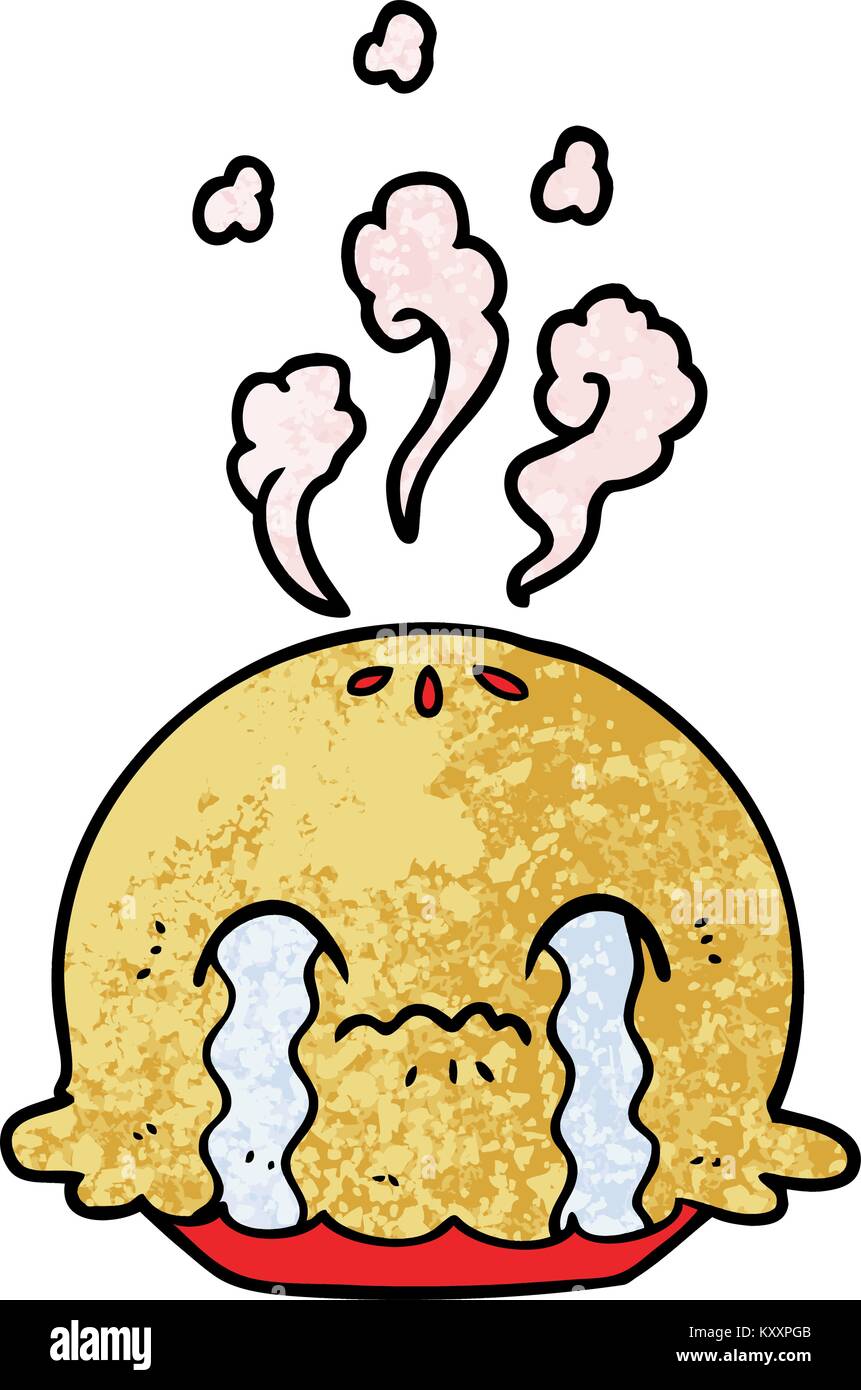 cartoon crying pie Stock Vector Image & Art - Alamy