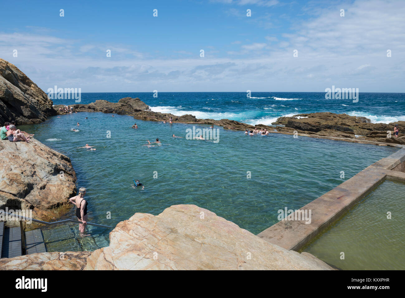 The Most Famous Swimming Pool In Wales High Resolution Stock ...