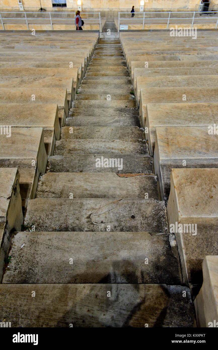 Long row of stone steps Stock Photo - Alamy