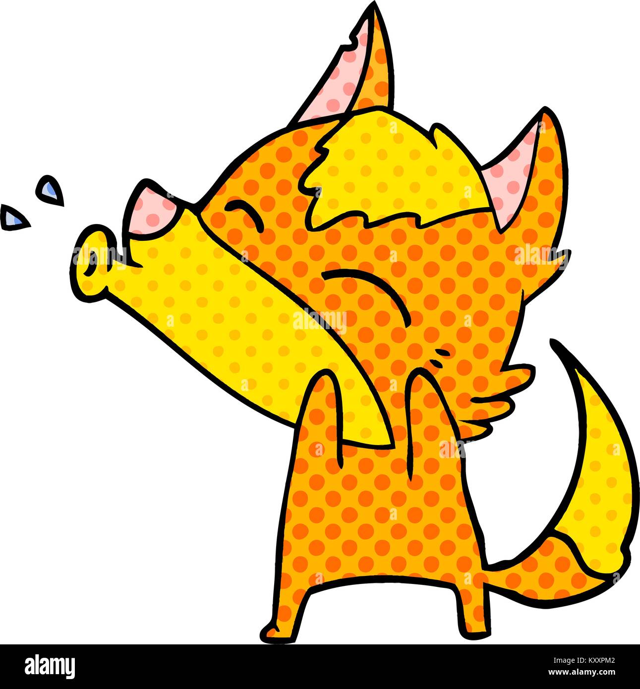 fox cartoon character Stock Vector Image & Art - Alamy