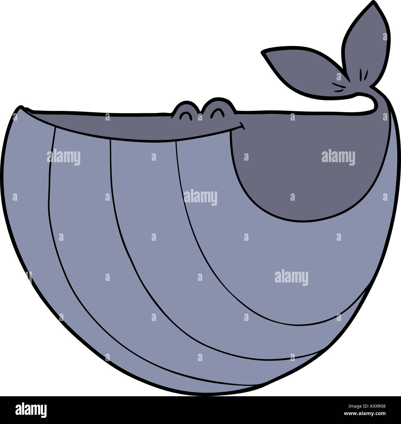 happy cartoon whale Stock Vector Image & Art - Alamy