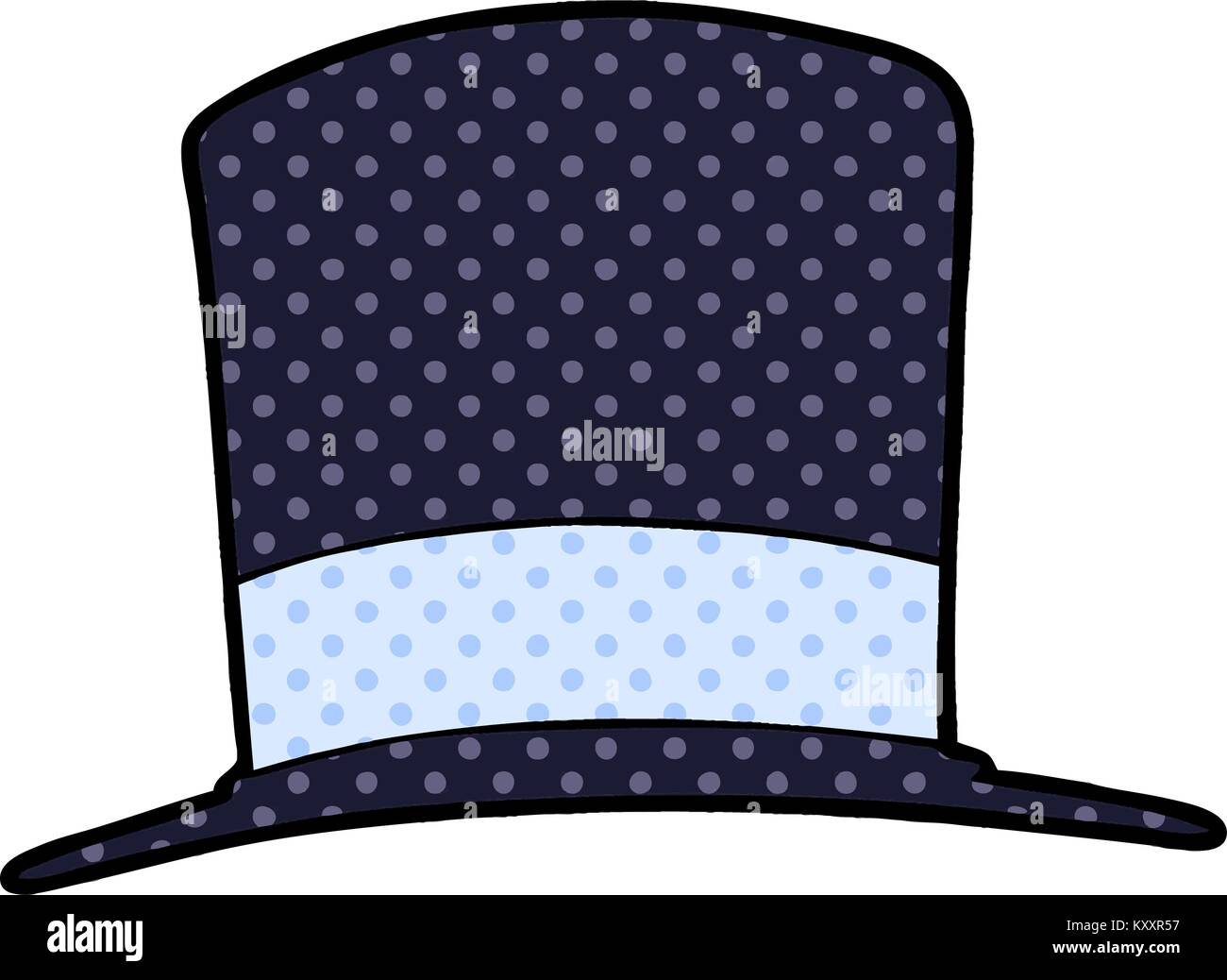 cartoon top hat Stock Vector Image & Art - Alamy