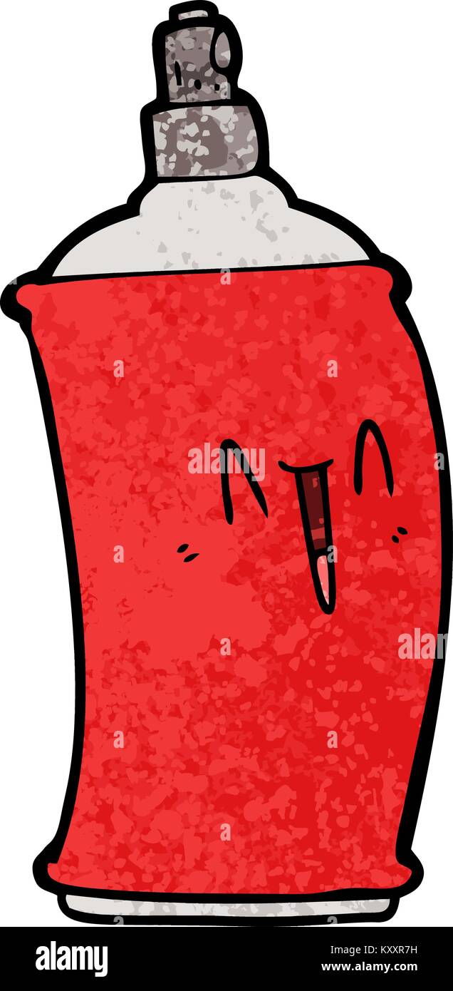 cartoon happy spray can Stock Vector Image & Art - Alamy
