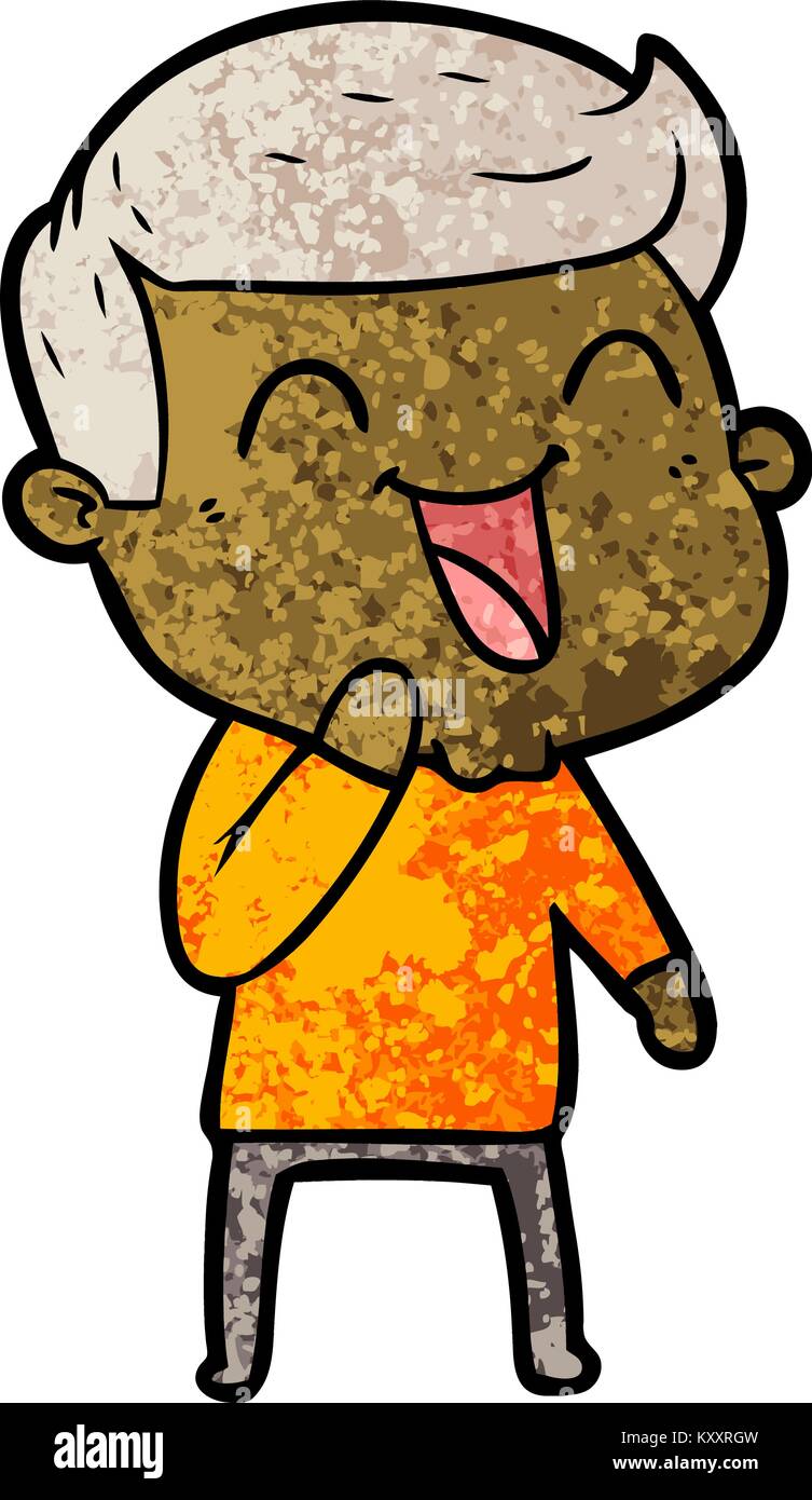 cartoon man laughing Stock Vector Image & Art - Alamy
