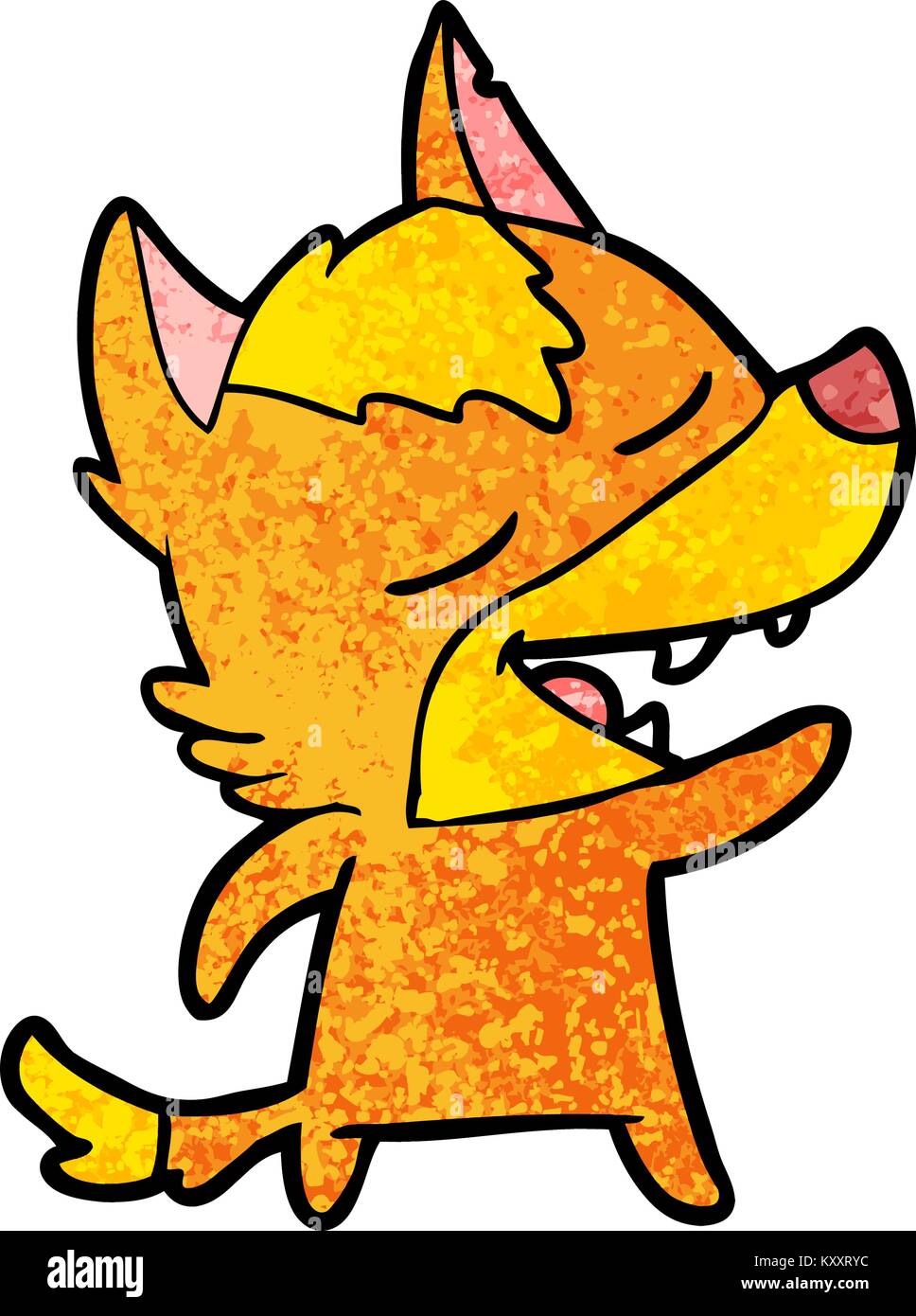 fox cartoon character Stock Vector Image & Art - Alamy
