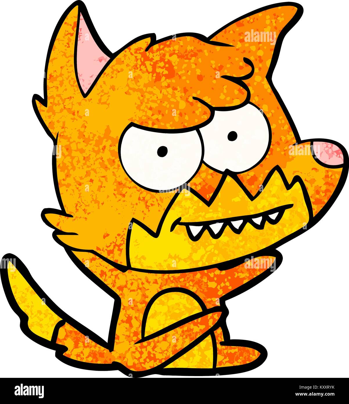 fox cartoon character Stock Vector Image & Art - Alamy