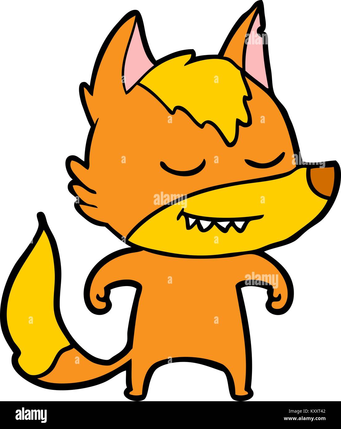 fox cartoon character Stock Vector Image & Art - Alamy