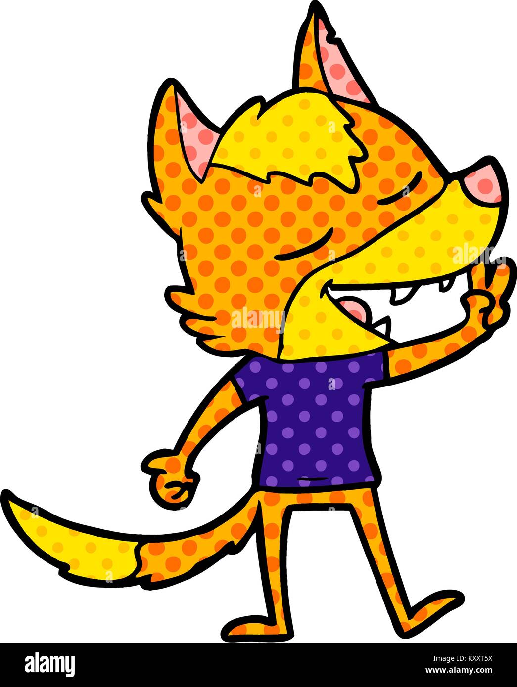 fox cartoon character Stock Vector Image & Art - Alamy