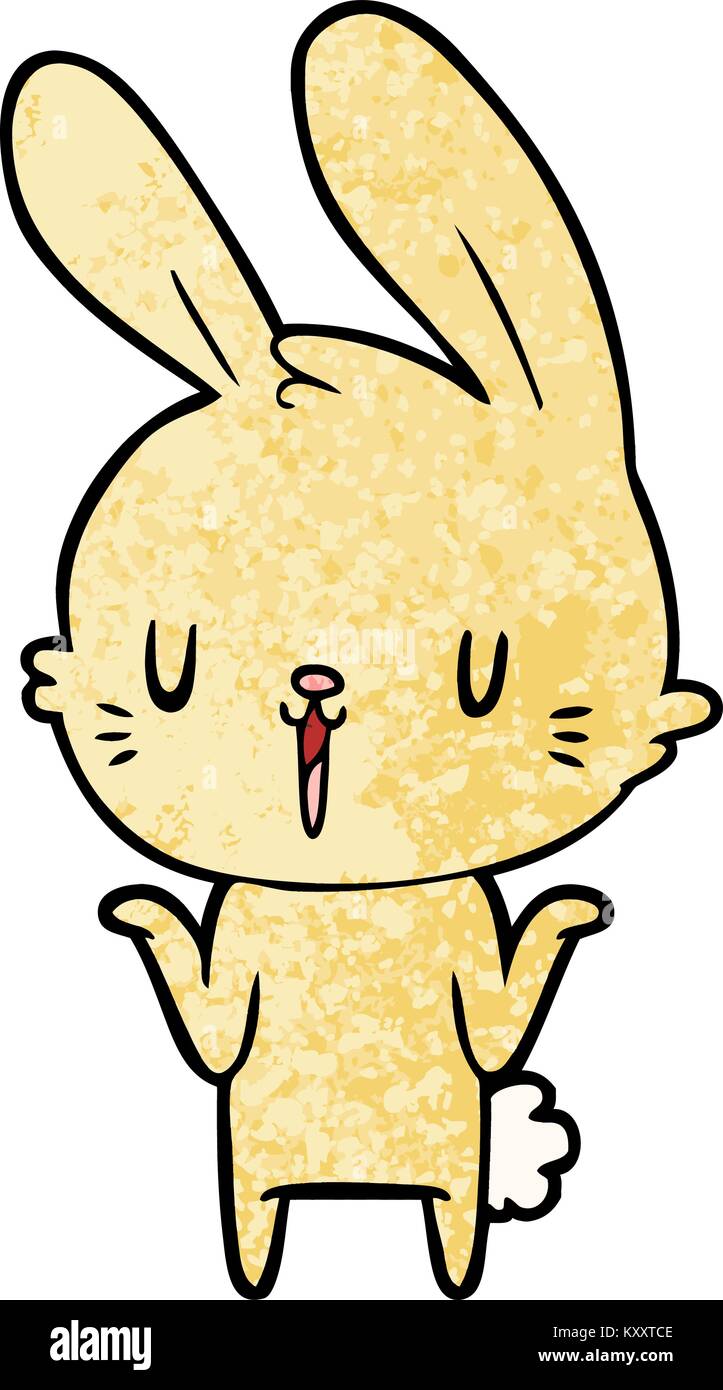 cute cartoon rabbit Stock Vector Image & Art - Alamy
