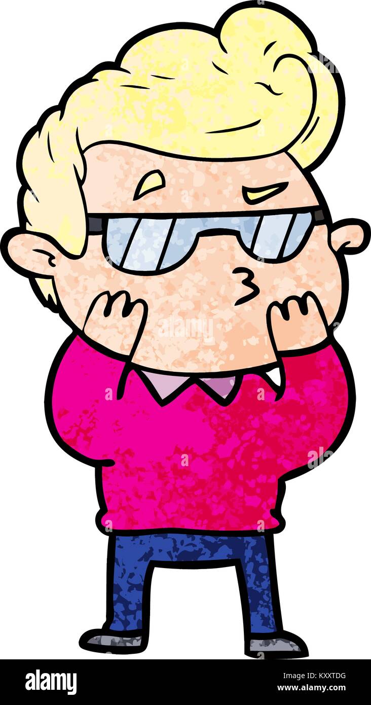 cartoon cool guy Stock Vector Image & Art - Alamy