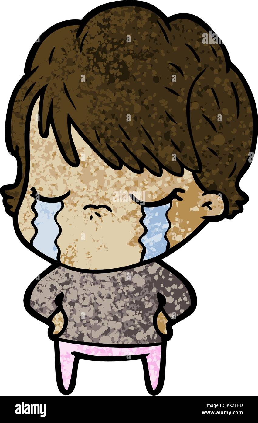 cartoon woman crying Stock Vector Image & Art - Alamy