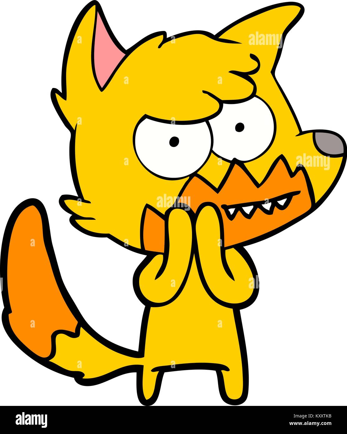 fox cartoon character Stock Vector Image & Art - Alamy