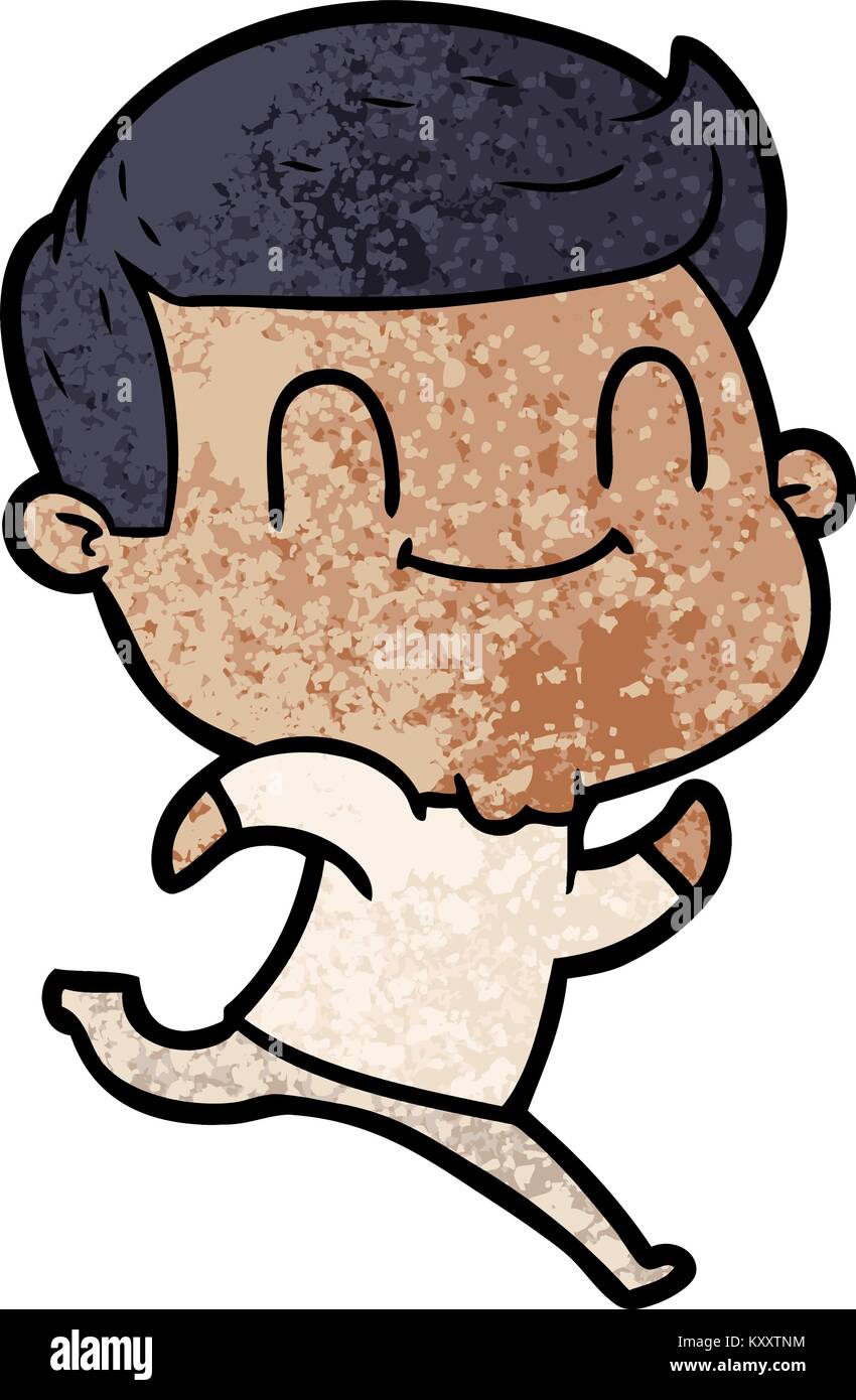 cartoon friendly man Stock Vector Image & Art - Alamy