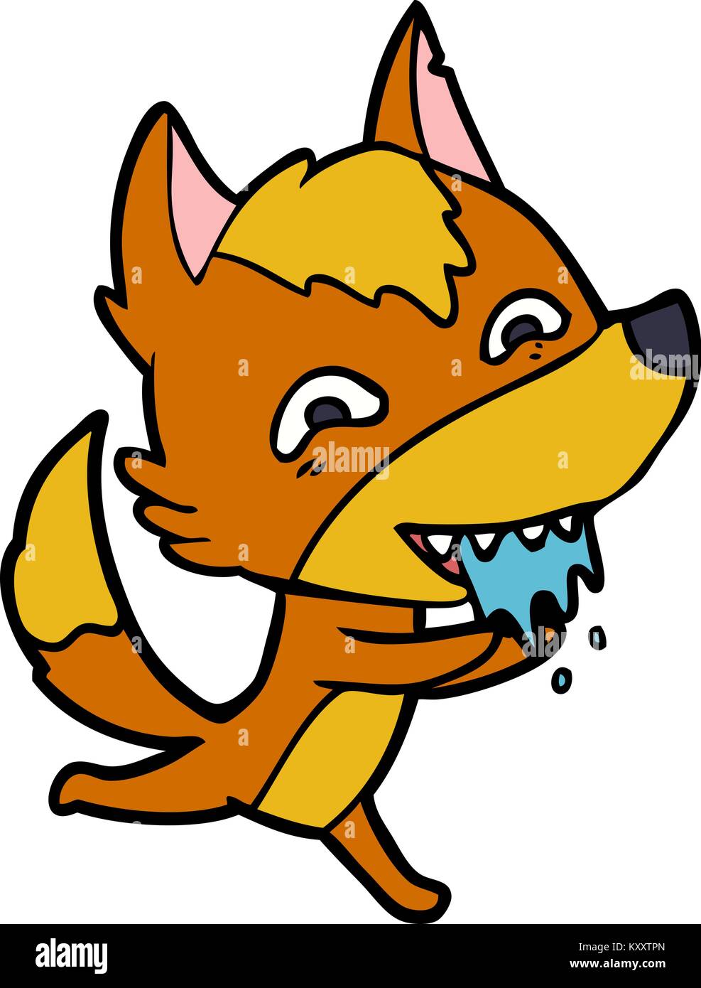 fox cartoon character Stock Vector Image & Art - Alamy
