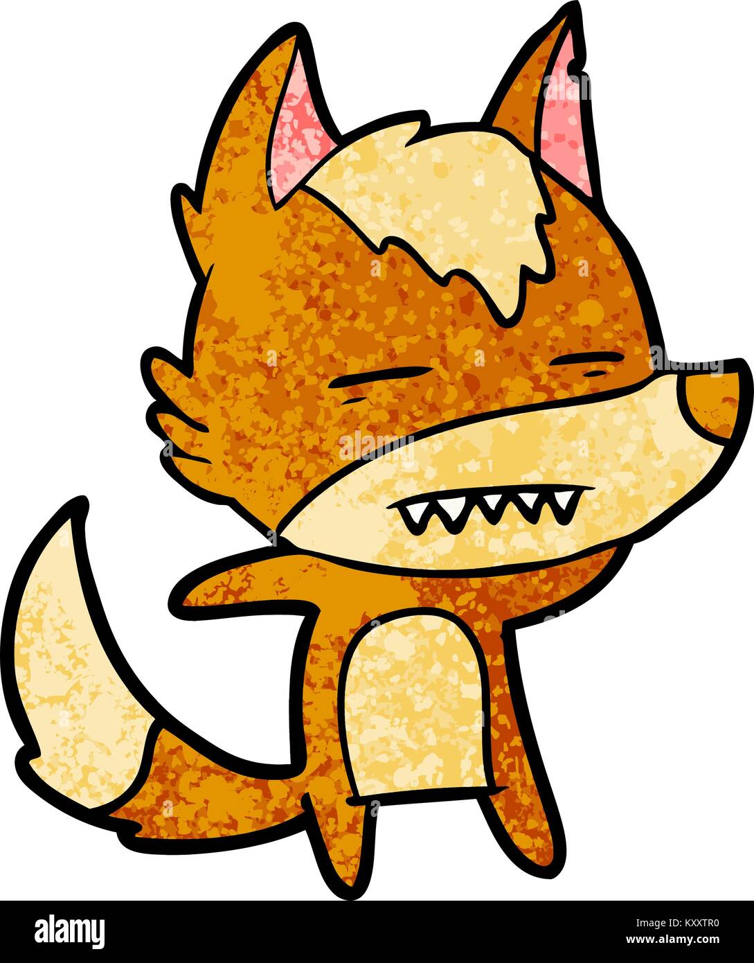 fox cartoon character Stock Vector Image & Art - Alamy