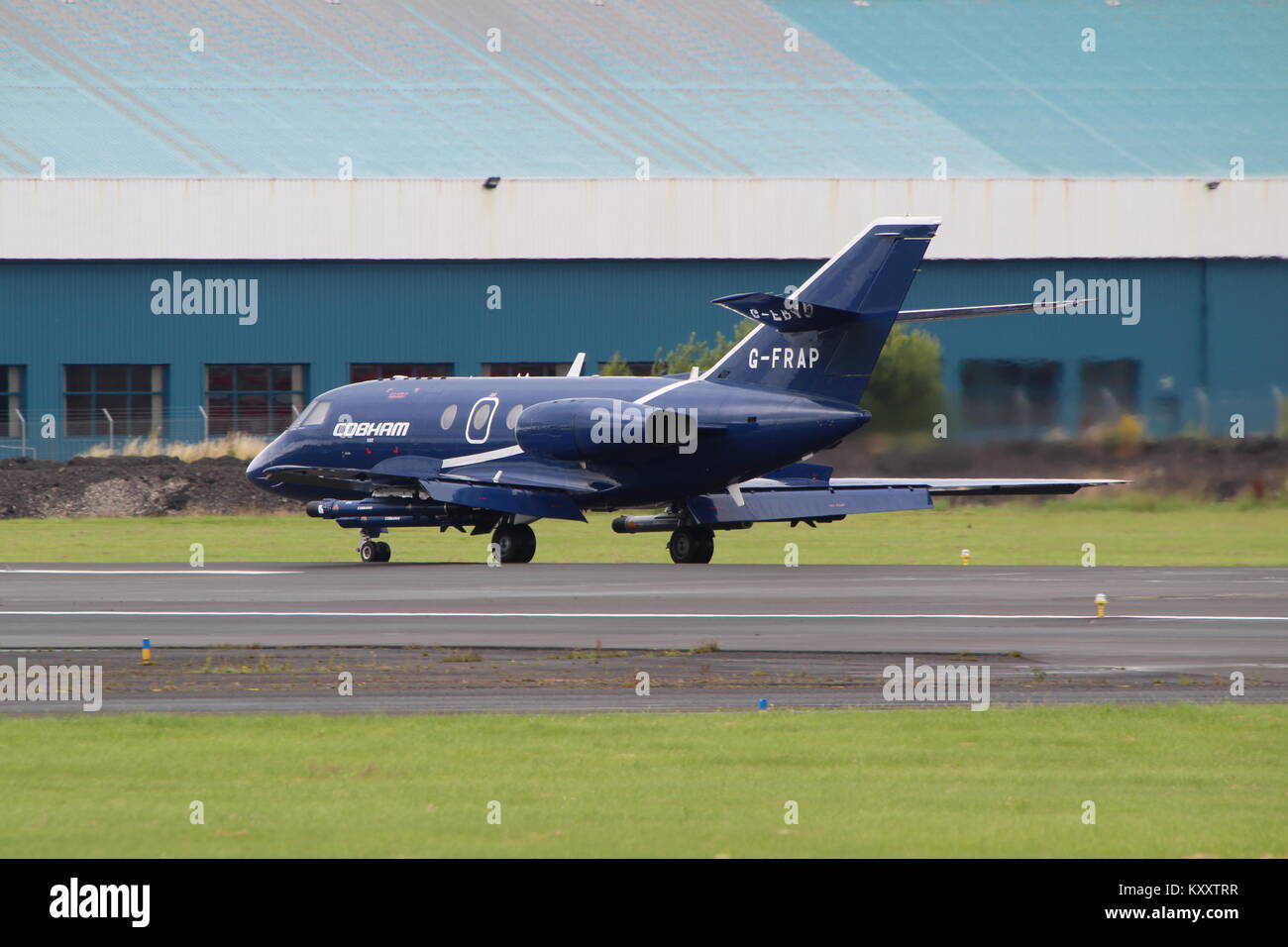 G-FRAP, a Dassault Falcon 20 operated by Cobham Aviation Services, at ...
