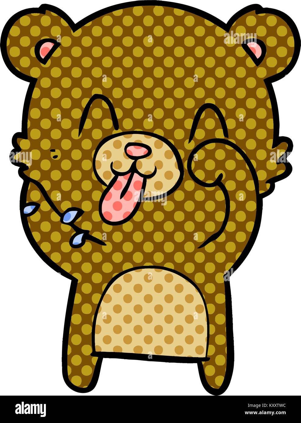 bear cartoon character Stock Vector Image & Art - Alamy