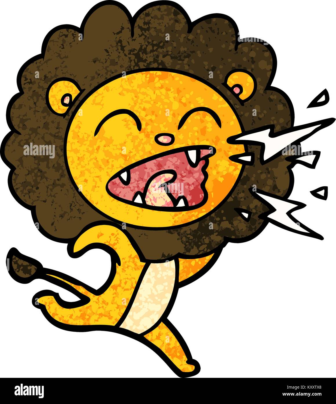 cartoon running lion Stock Vector Image & Art - Alamy