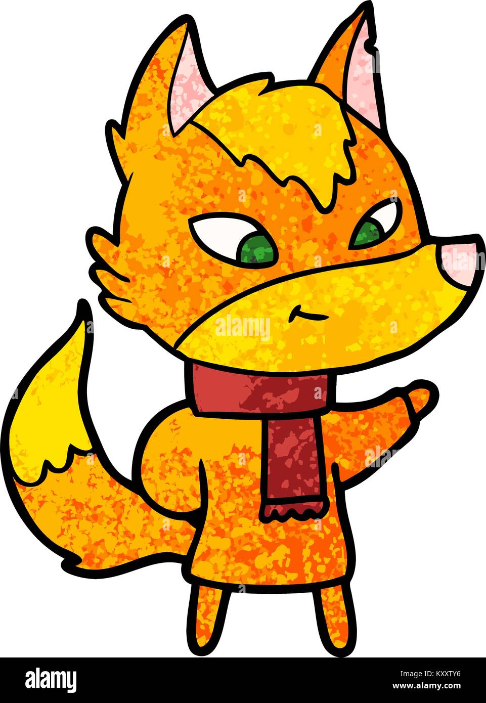 fox cartoon character Stock Vector Image & Art - Alamy