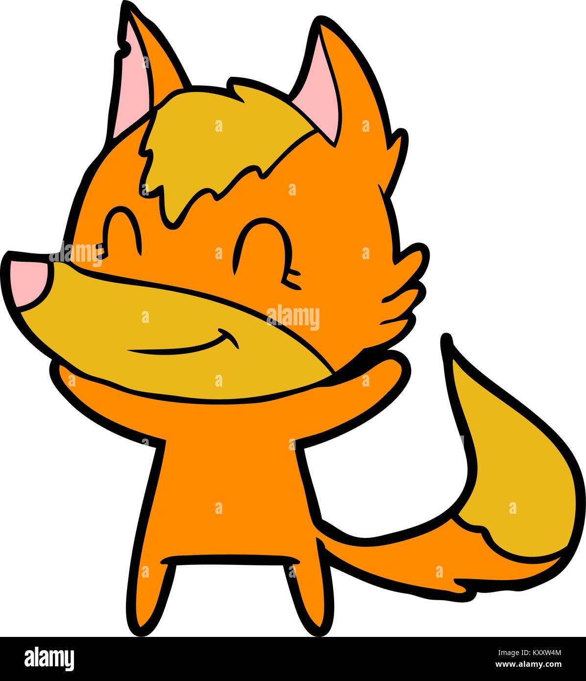 fox cartoon character Stock Vector Image & Art - Alamy