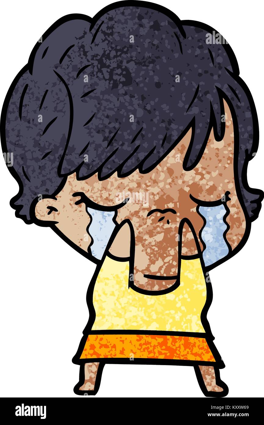 cartoon woman crying Stock Vector Image & Art - Alamy