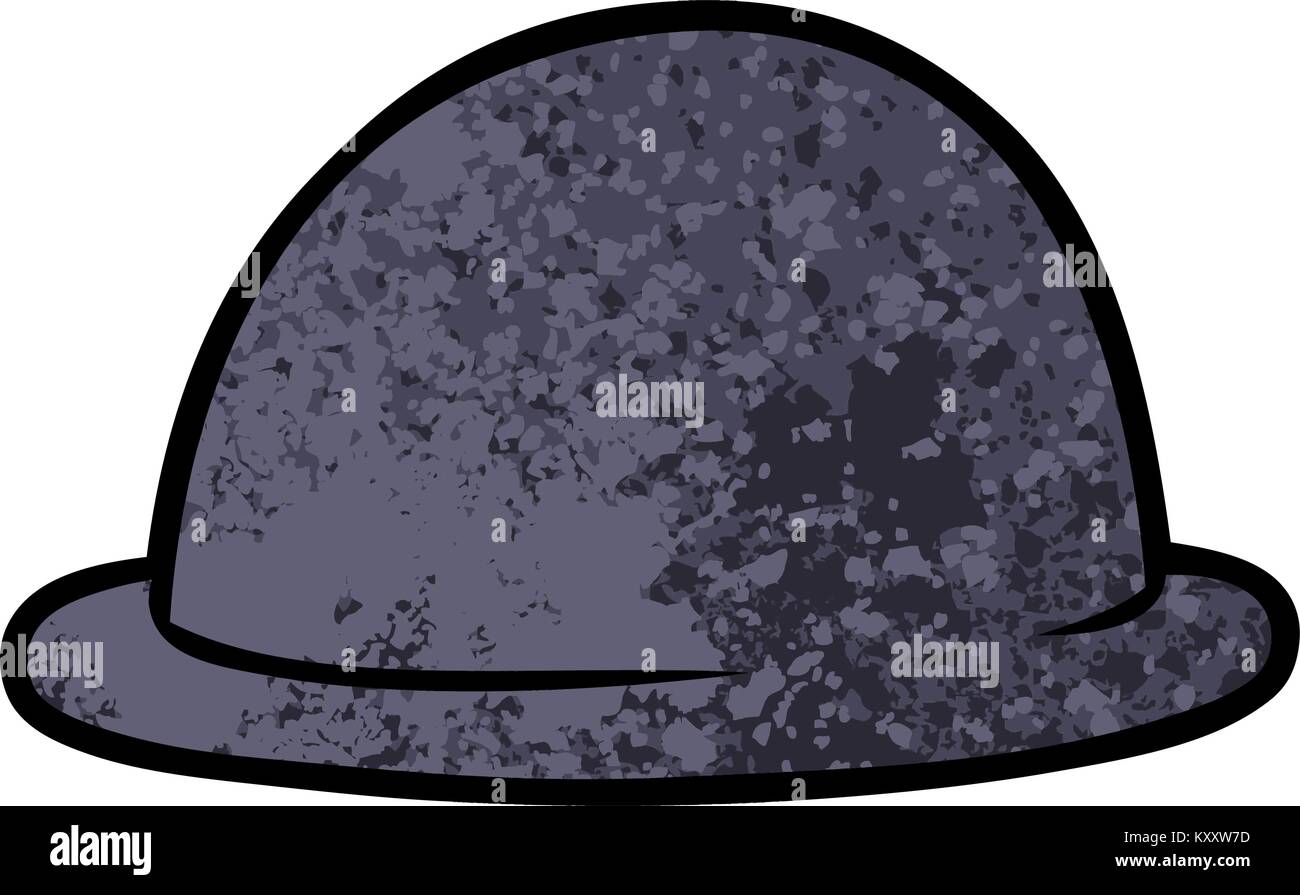 cartoon bowler hat Stock Vector Image & Art - Alamy