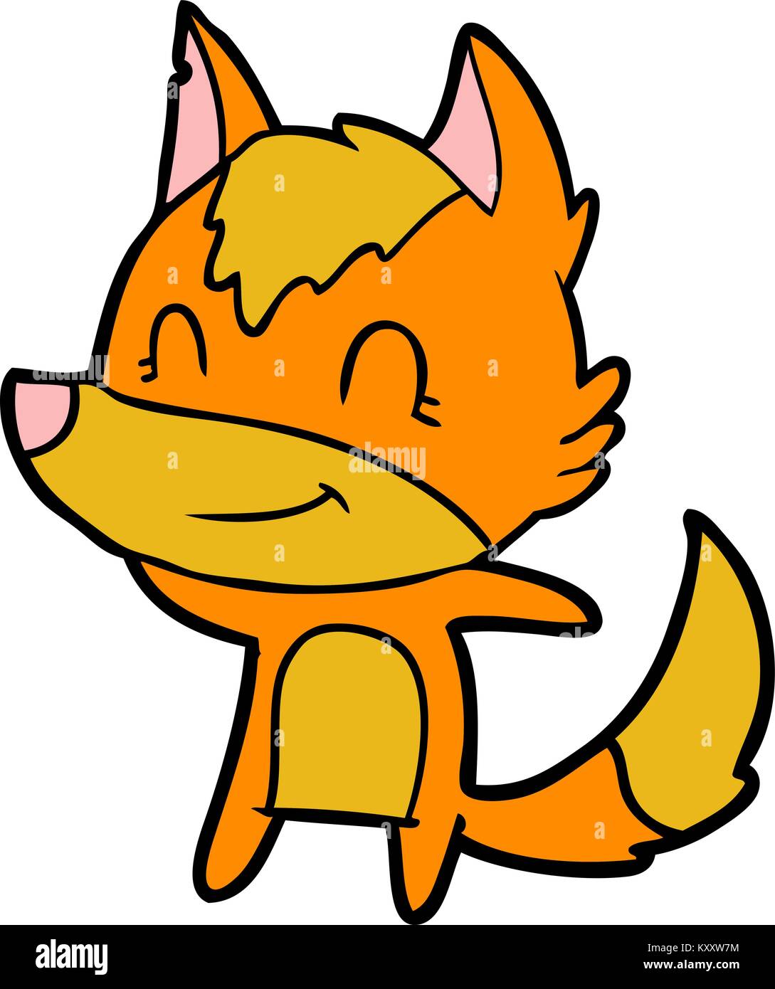 fox cartoon character Stock Vector Image & Art - Alamy