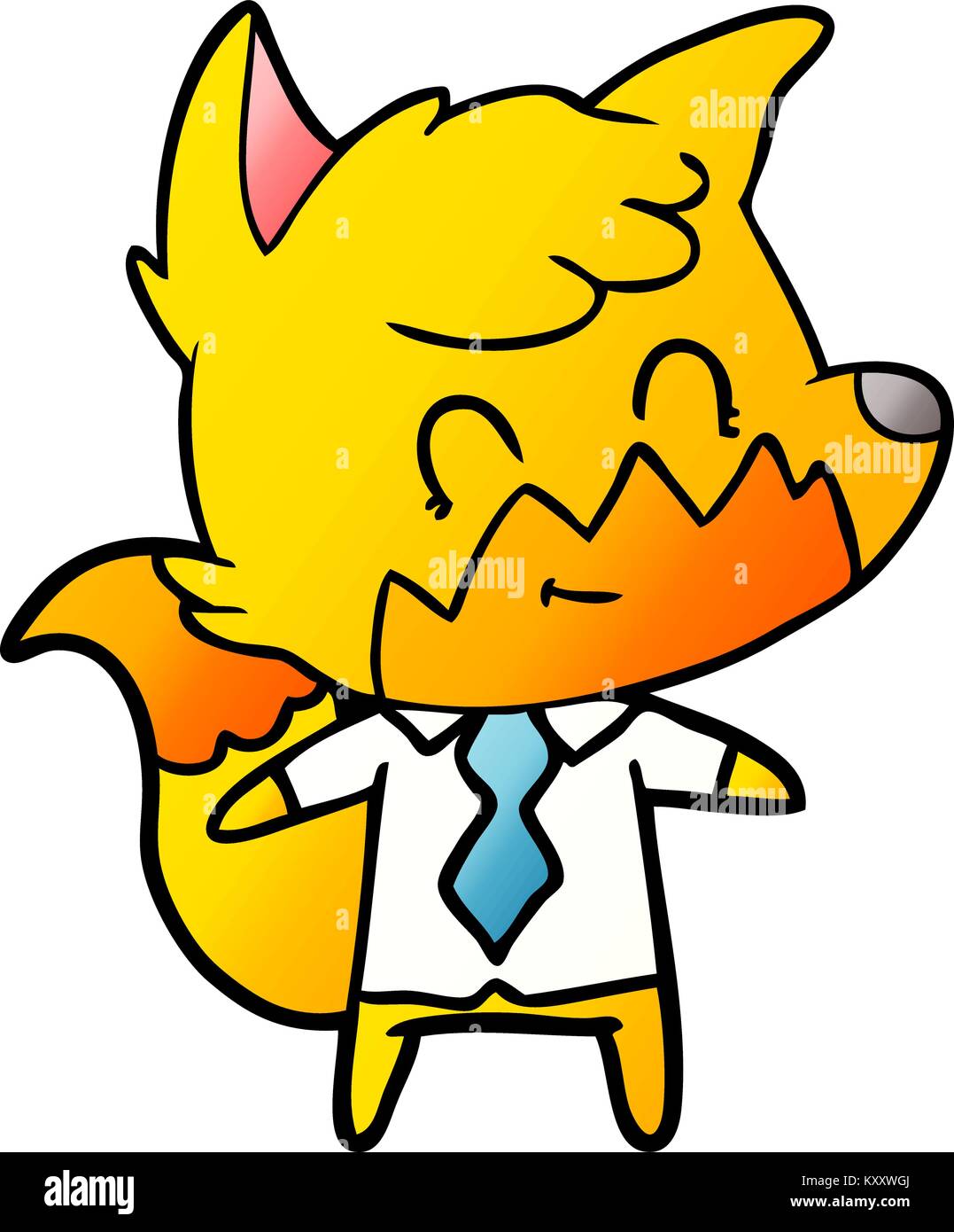 fox cartoon character Stock Vector Image & Art - Alamy
