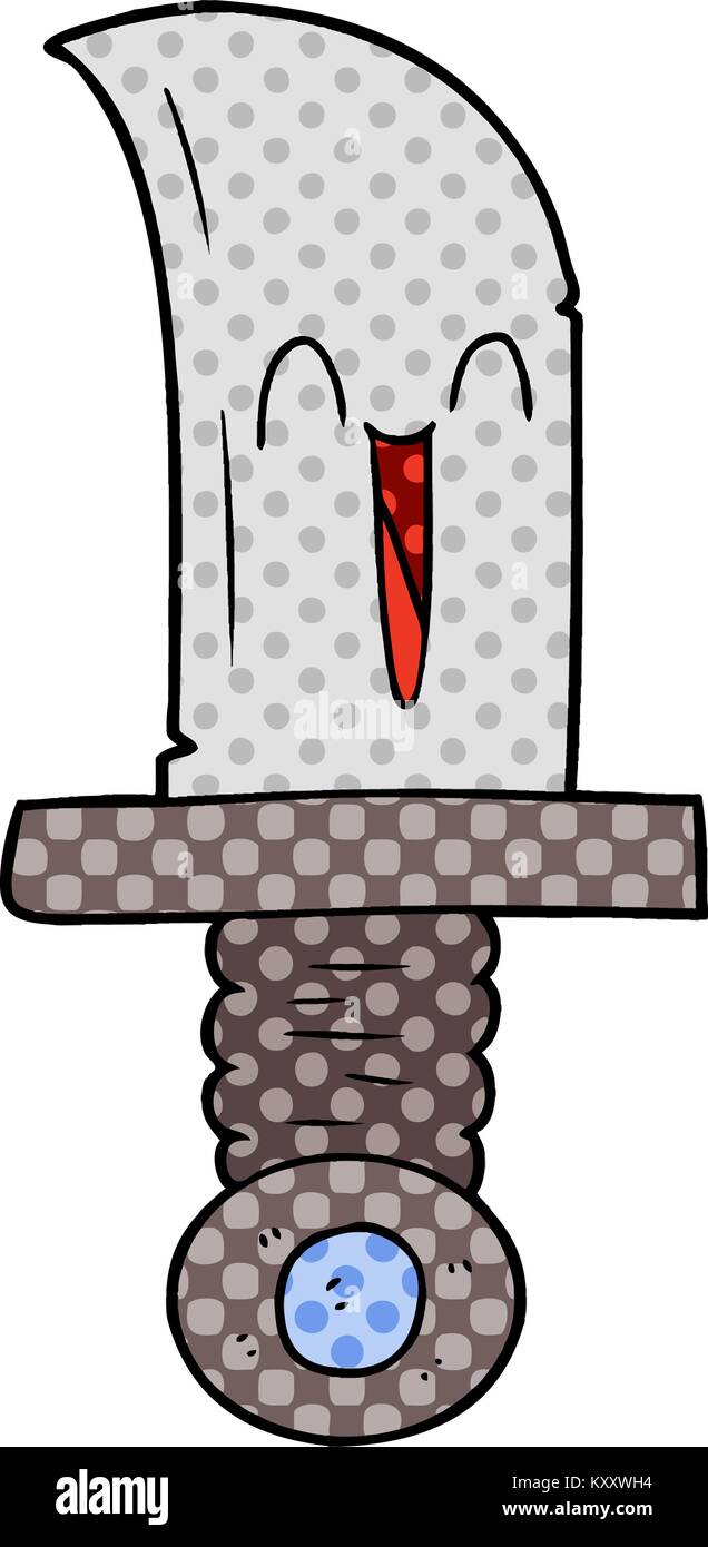 Cartoon dagger Stock Vector Images - Alamy