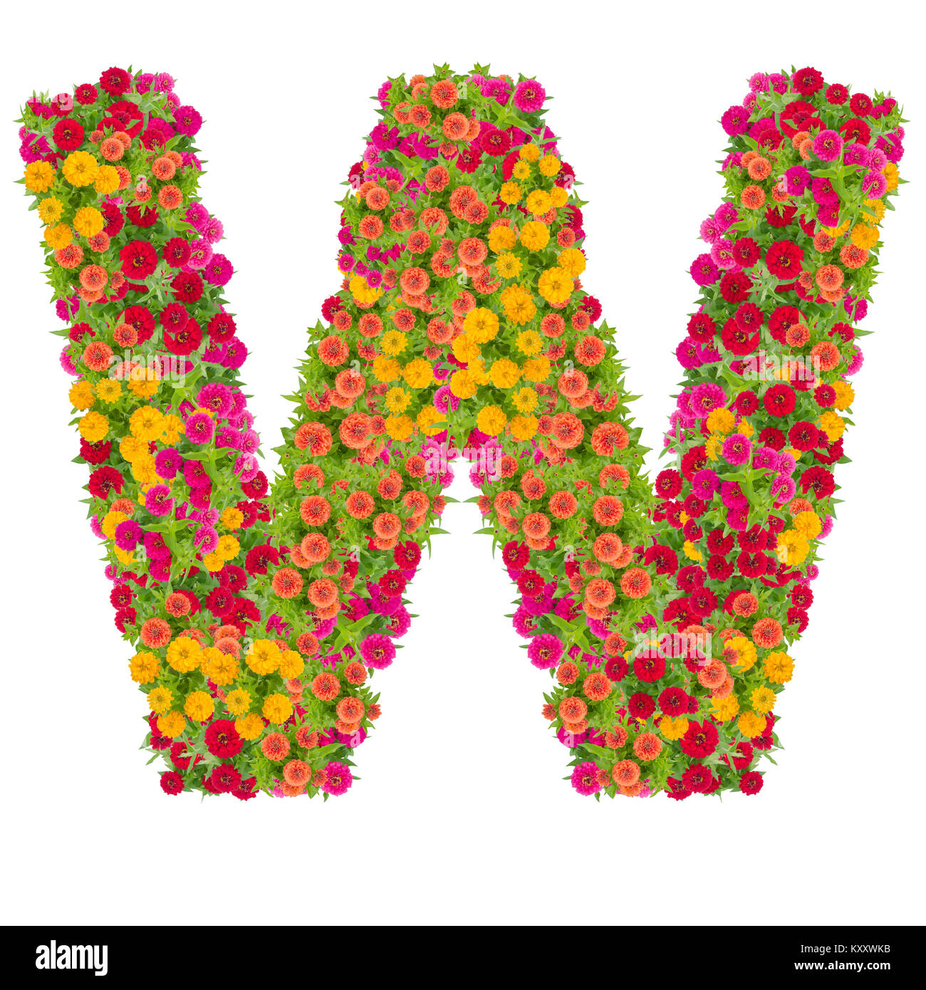W typography font letter type hi-res stock photography and images - Alamy