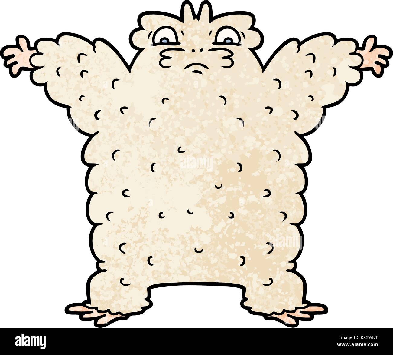 Abominable snowman yeti Stock Vector Images - Alamy