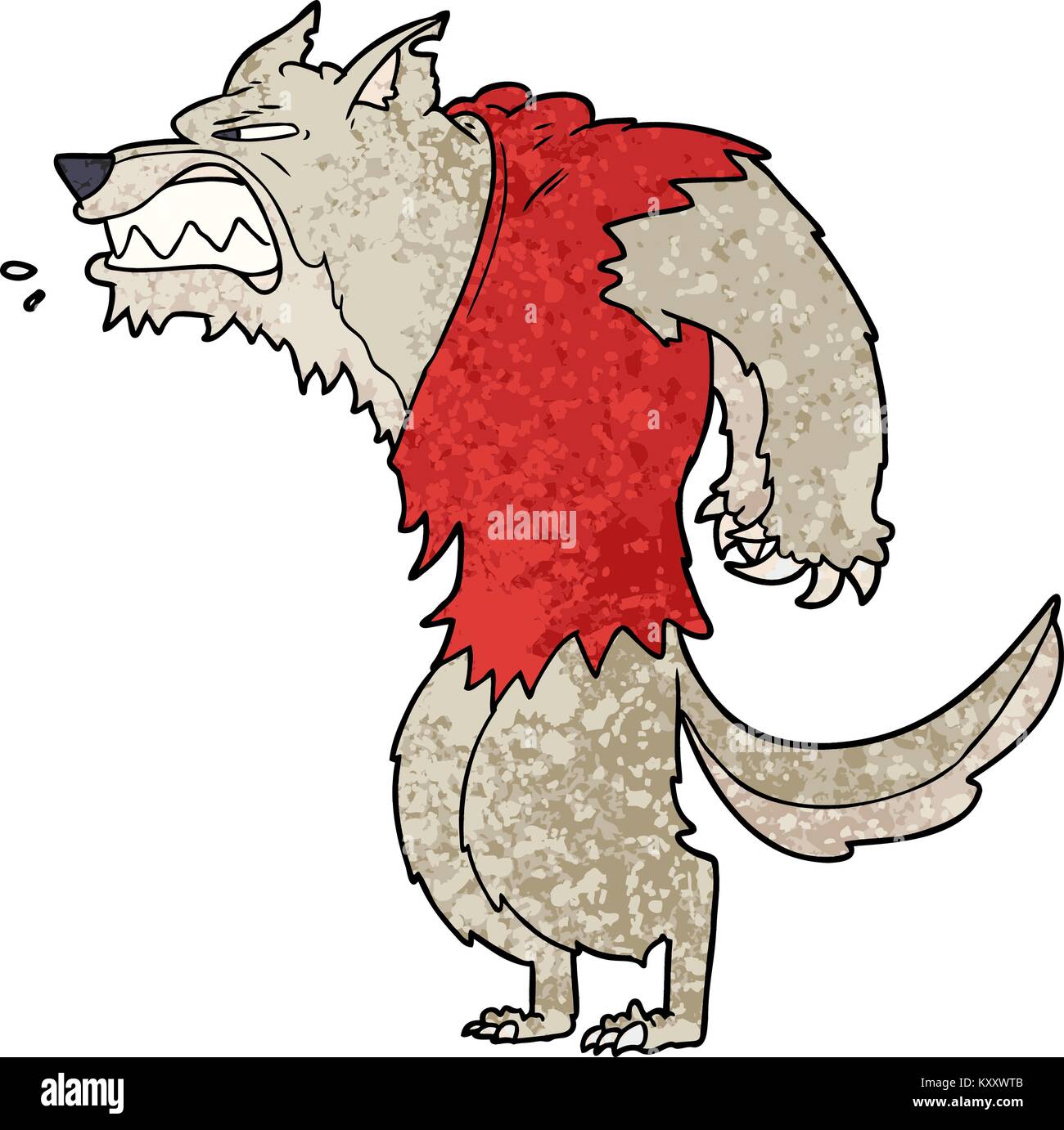 angry werewolf cartoon Stock Vector Image & Art - Alamy