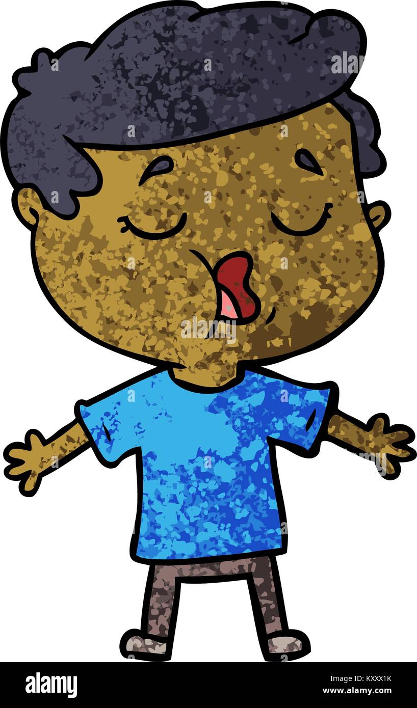 cartoon man talking Stock Vector Image & Art - Alamy