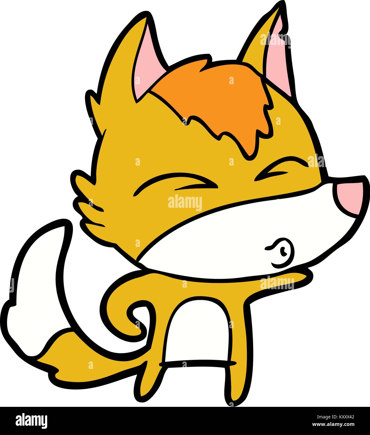 fox cartoon character Stock Vector Image & Art - Alamy