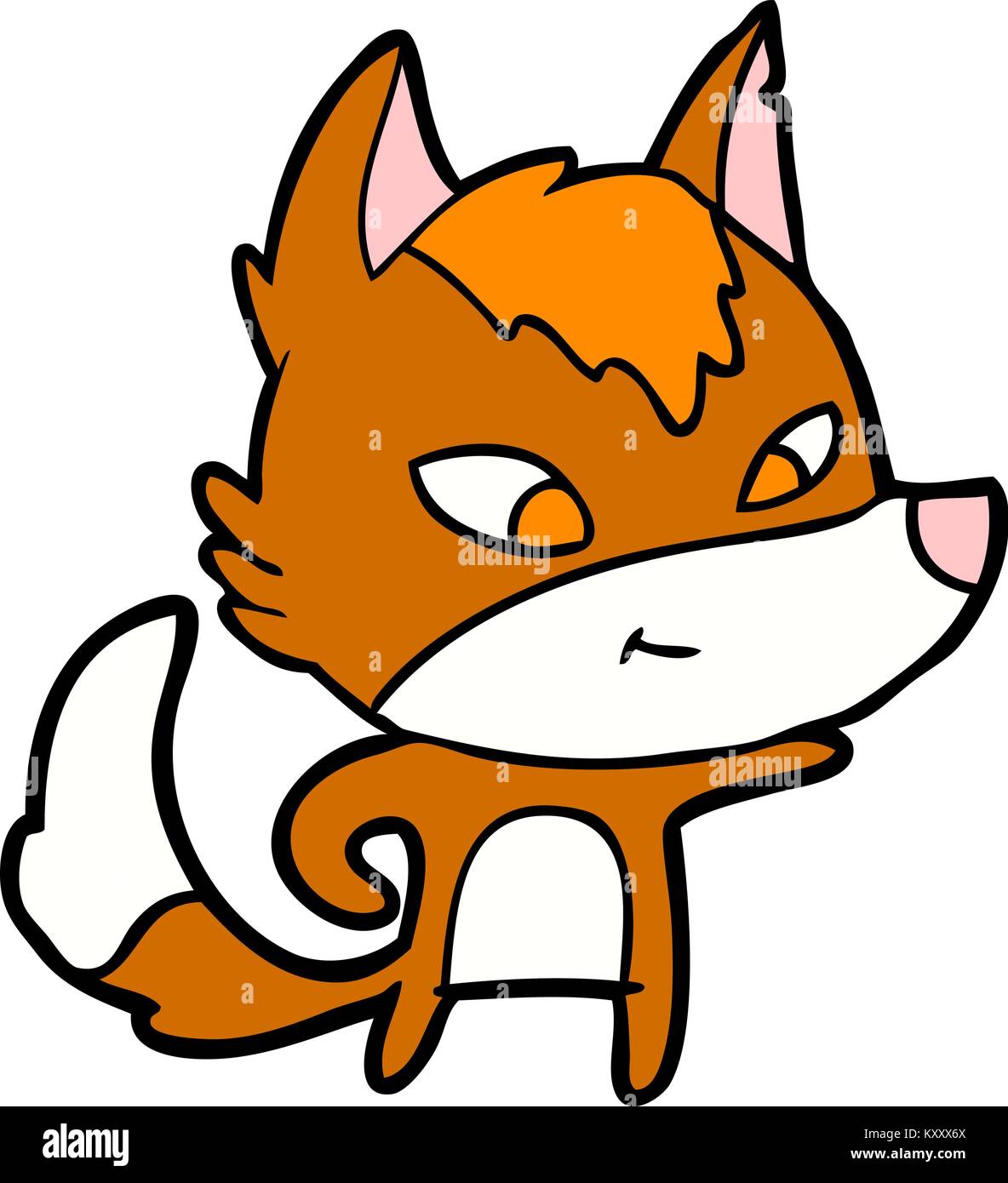fox cartoon character Stock Vector Image & Art - Alamy