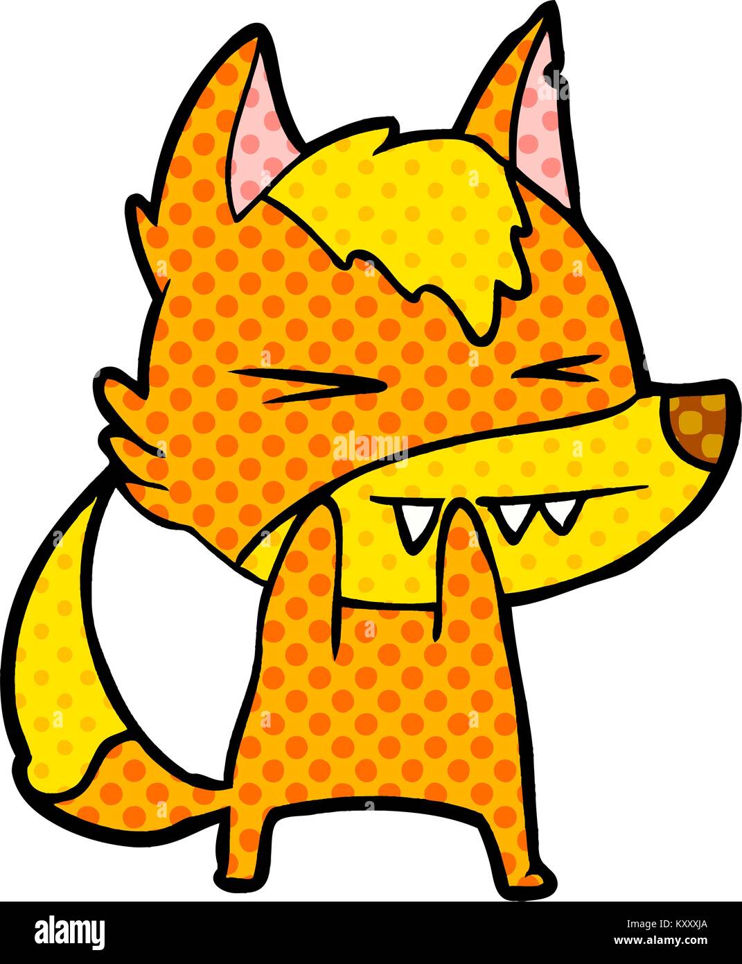 fox cartoon character Stock Vector Image & Art - Alamy